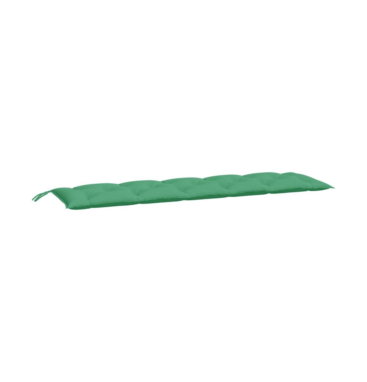 Click here for Garden Bench Cushion Green 70.9x19.7x2.8 Oxford Fa... prices