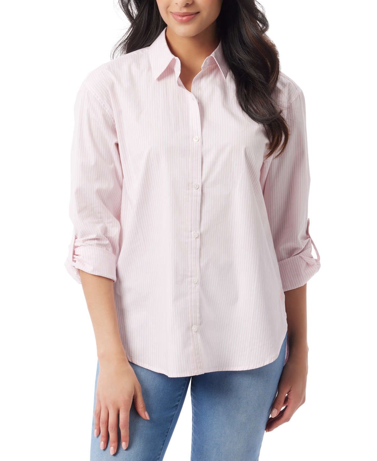 Click here for Gloria Vanderbilt Womens Amanda Button-Front Shirt... prices