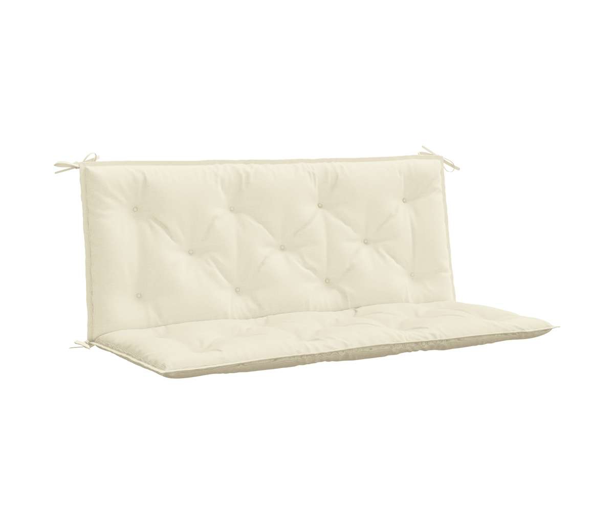 Click here for Garden Bench Cushion Cream White 47.2x(19.7+19.7)x... prices