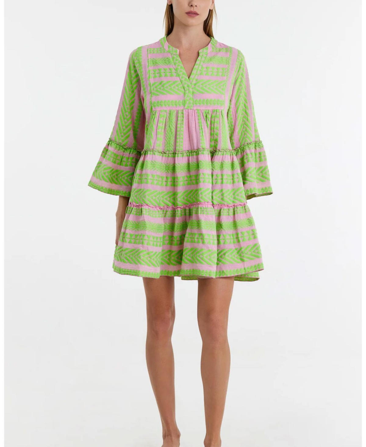 Devotion Twins Womens Ella - Green-pink