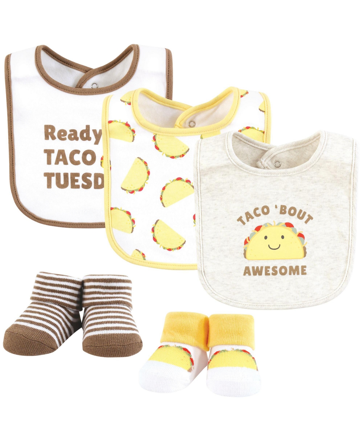 Click here for Hudson Baby Unisex Cotton Bib and Sock Collection... prices