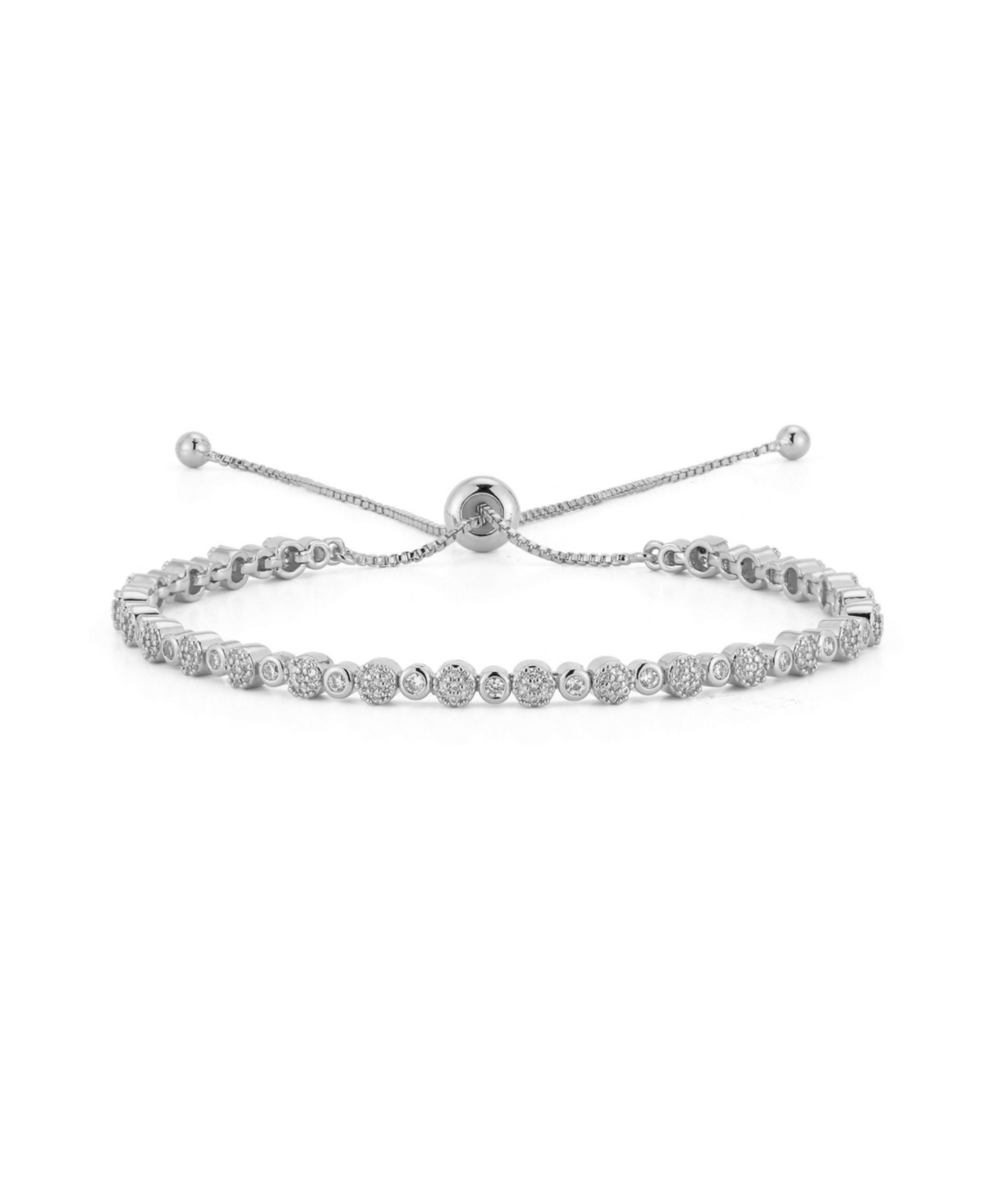 Click here for Rachel Zoe Gold Plated Adjustable Tennis Bracelet... prices