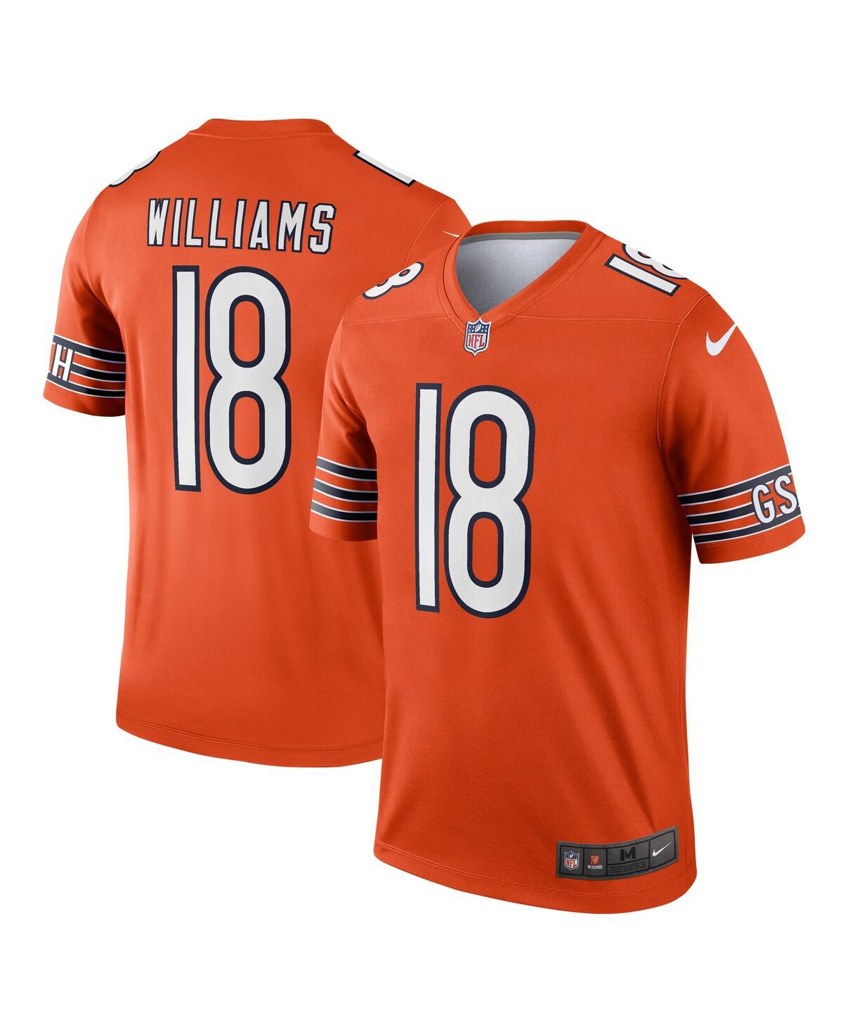 Click here for Nike Mens Caleb Williams Orange Chicago Bears Alte... prices