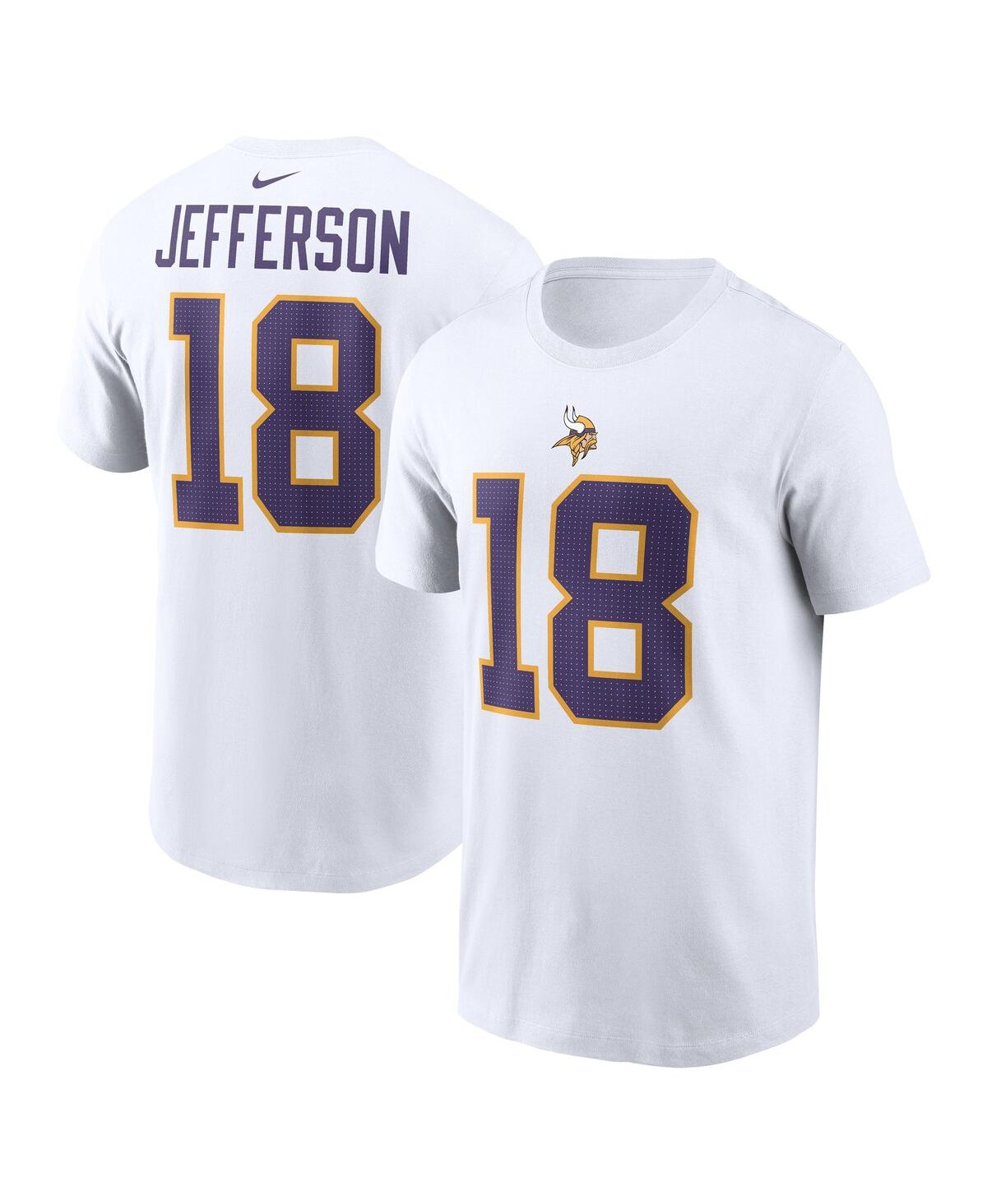 Click here for Nike Mens Justin Jefferson White Minnesota Vikings... prices