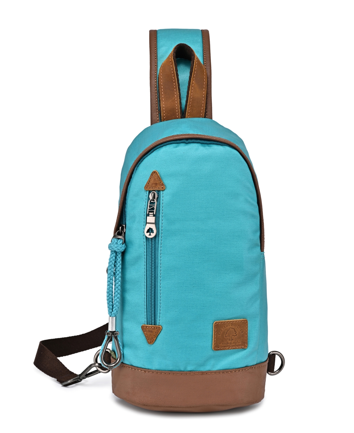 Click here for Tsd Brand Urban Light Coated Canvas Sling Bag - Te... prices