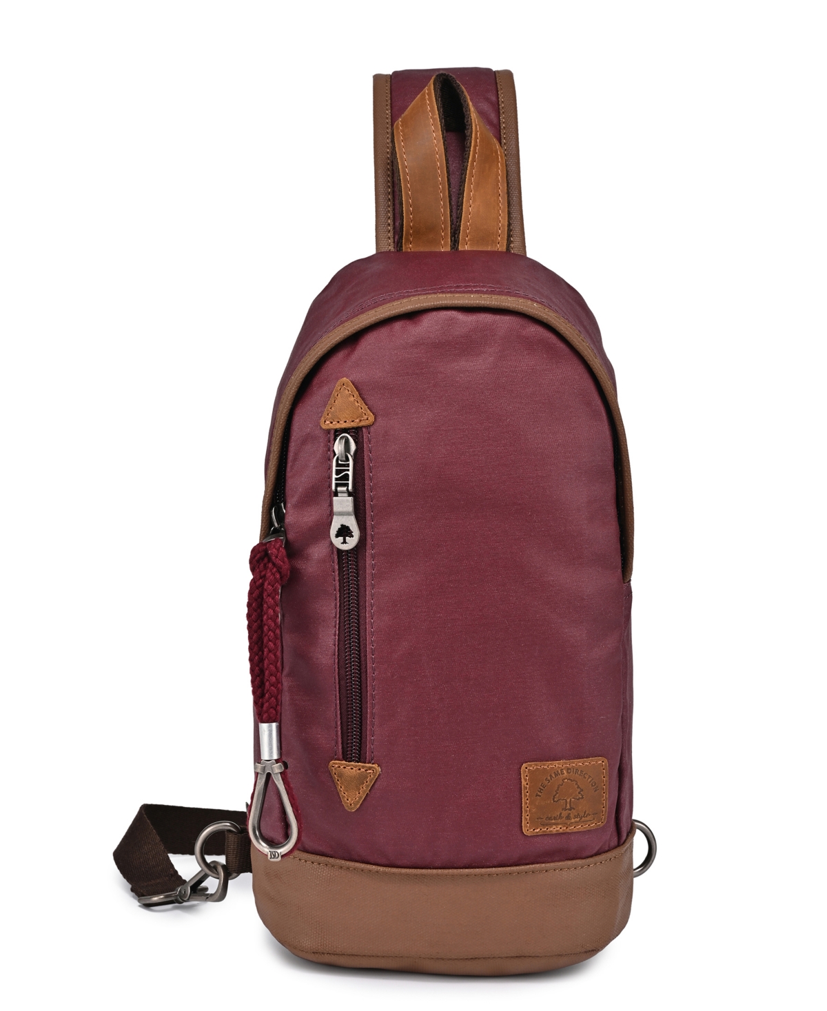 Click here for Tsd Brand Urban Light Coated Canvas Sling Bag - Bu... prices