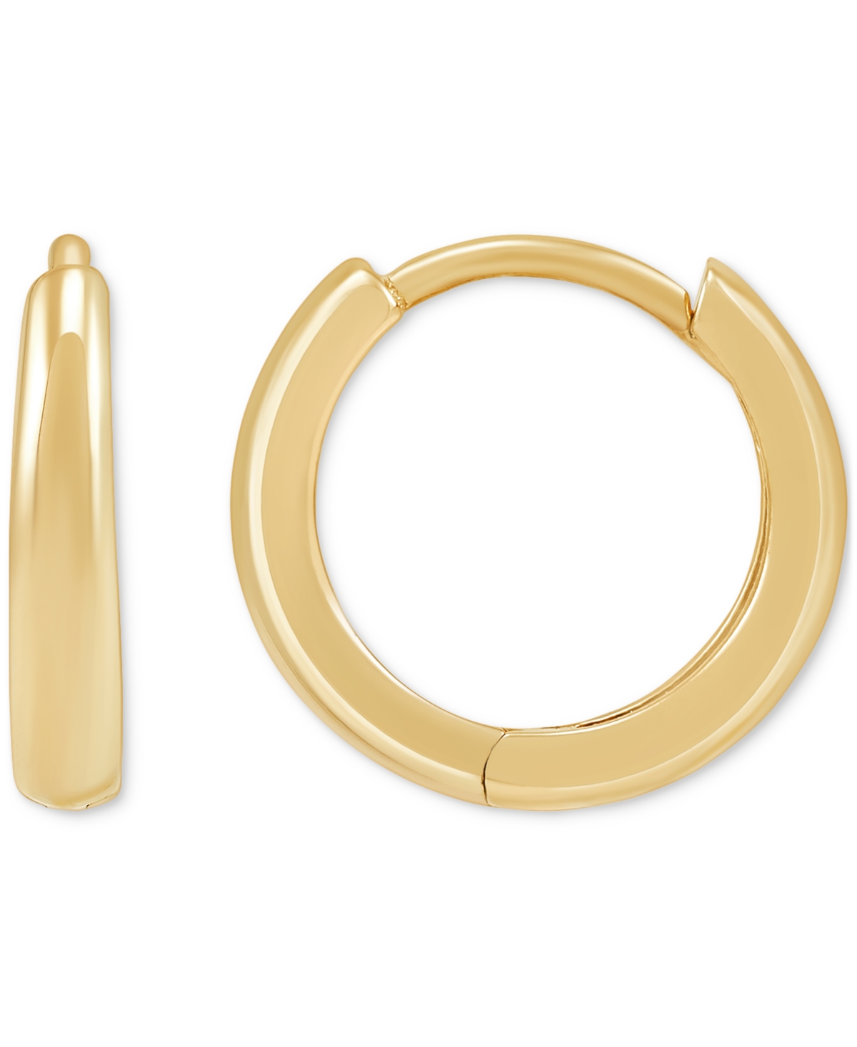 Click here for Polished Tapered Extra Small Huggie Hoop Earrings... prices