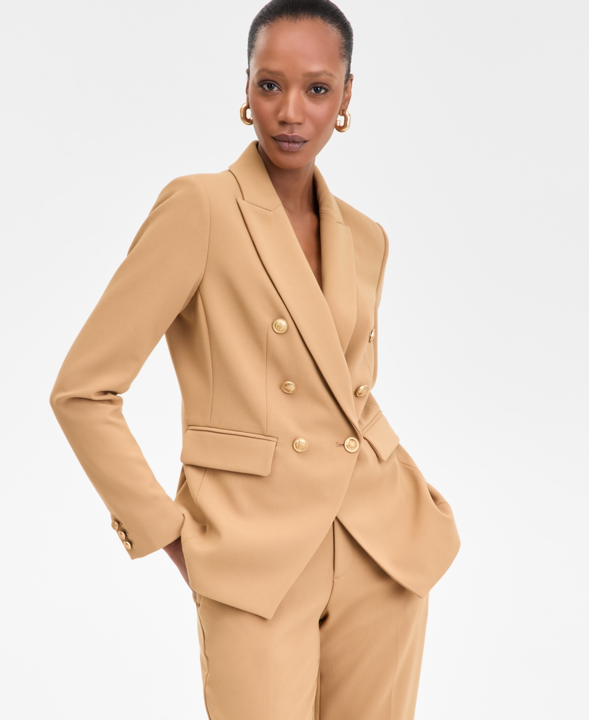 Click here for I.n.c. International Concepts Womens Double-Breast... prices