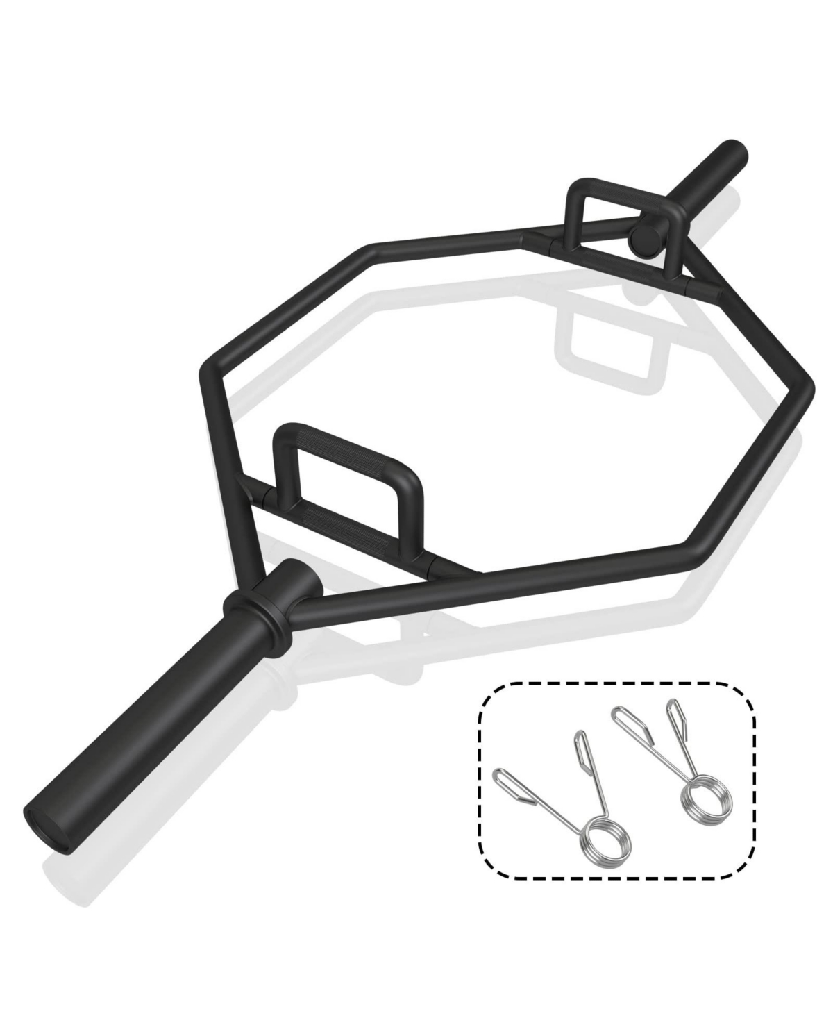 Click here for 56 Inch Olympic Hexagon Deadlift Trap Bar with Fol... prices