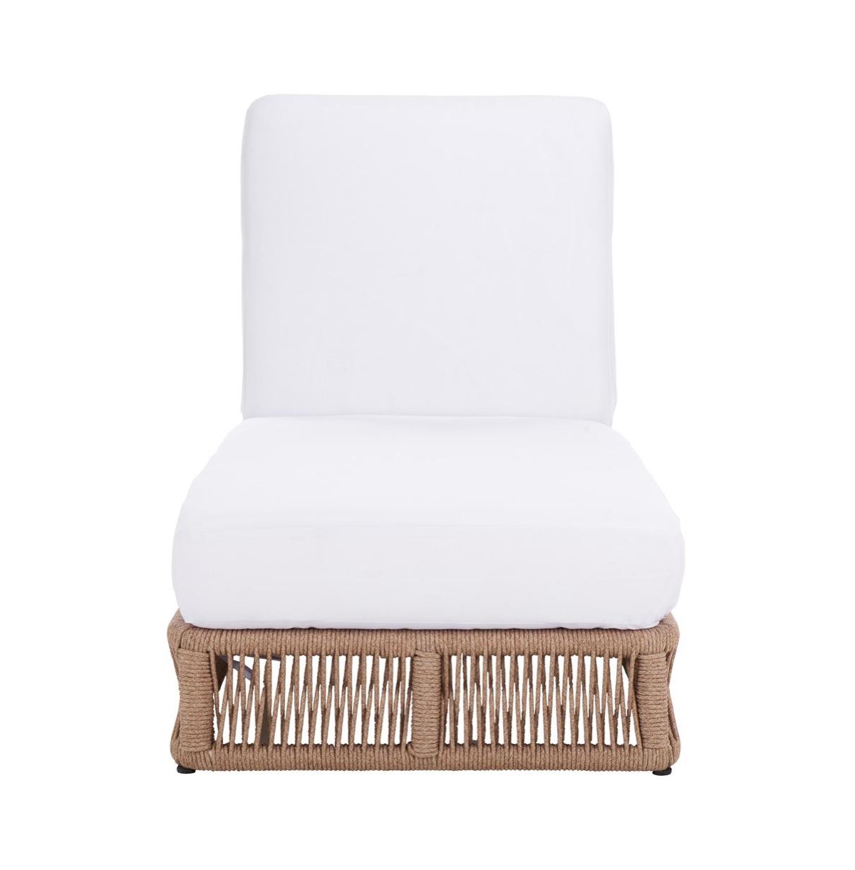 Click here for Gillian Sunlounger - Natural / white prices