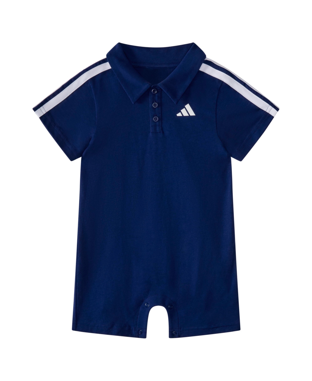 Click here for adidas Baby Boys Short Sleeve Cotton Polo Romper -... prices
