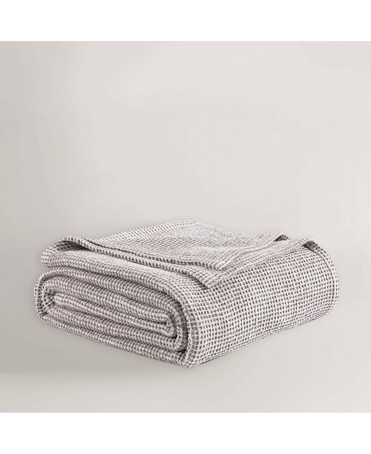 Click here for Organic Cotton Washed Waffle Blanket - Grey prices
