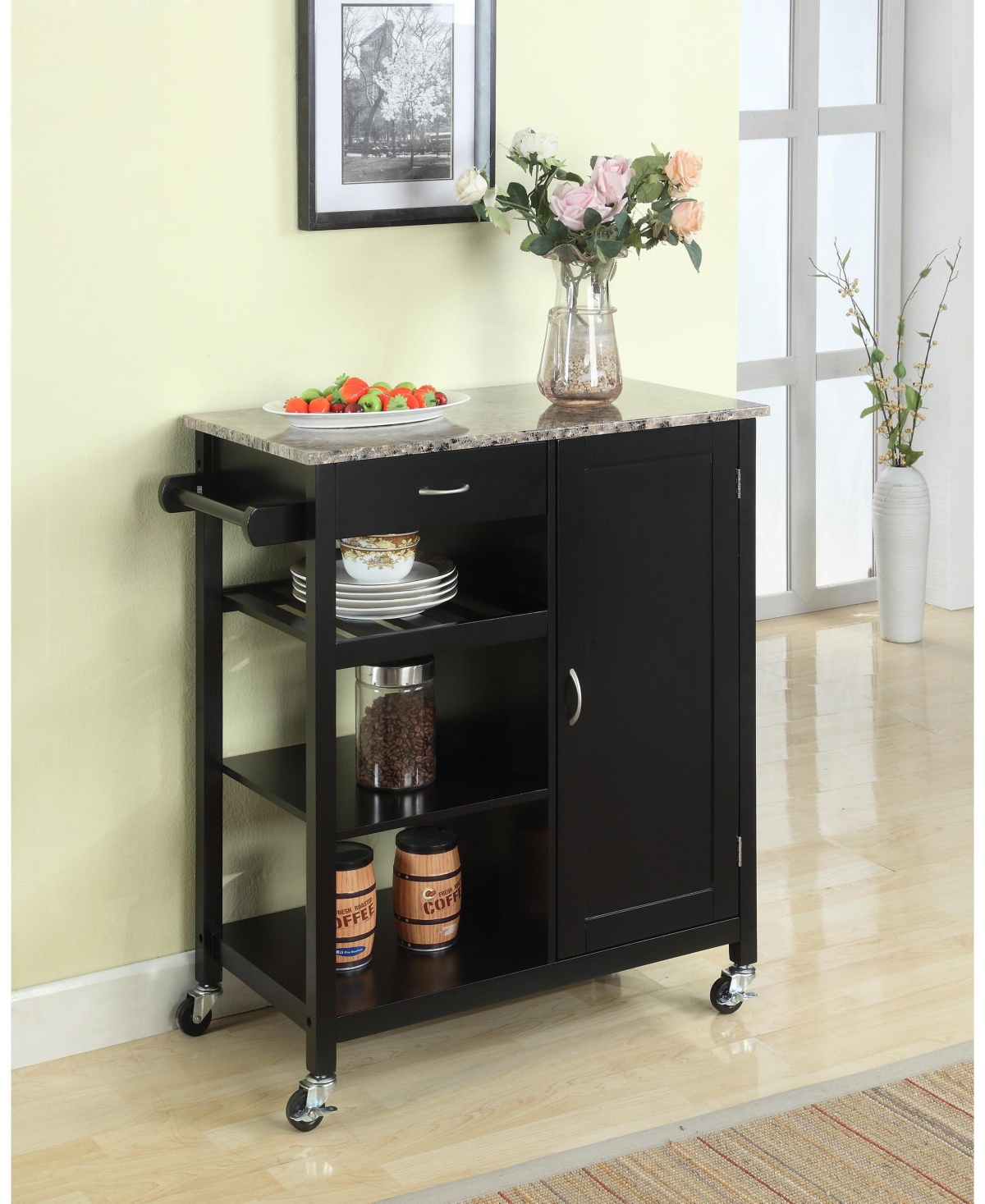 Click here for Kings Brand Furniture Sanford Wood & Marble Finish... prices