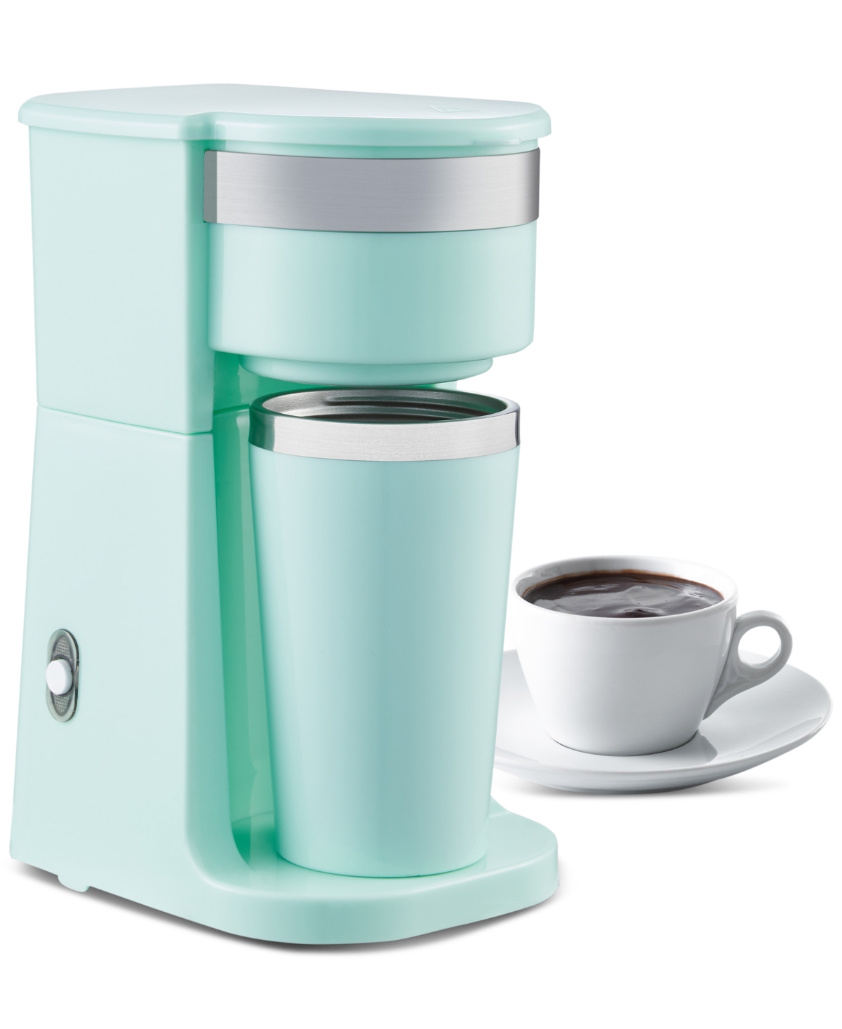 Click here for Elite Cuisine Personal Coffee Maker  Mint with Sta... prices
