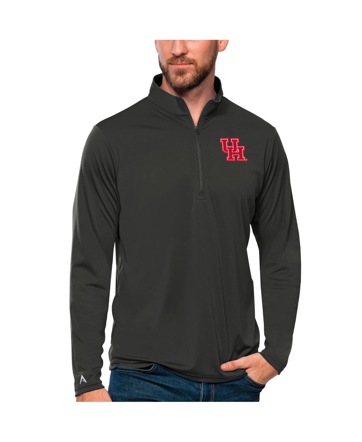 Click here for Antigua Mens Charcoal Houston Cougars Tribute Quar... prices
