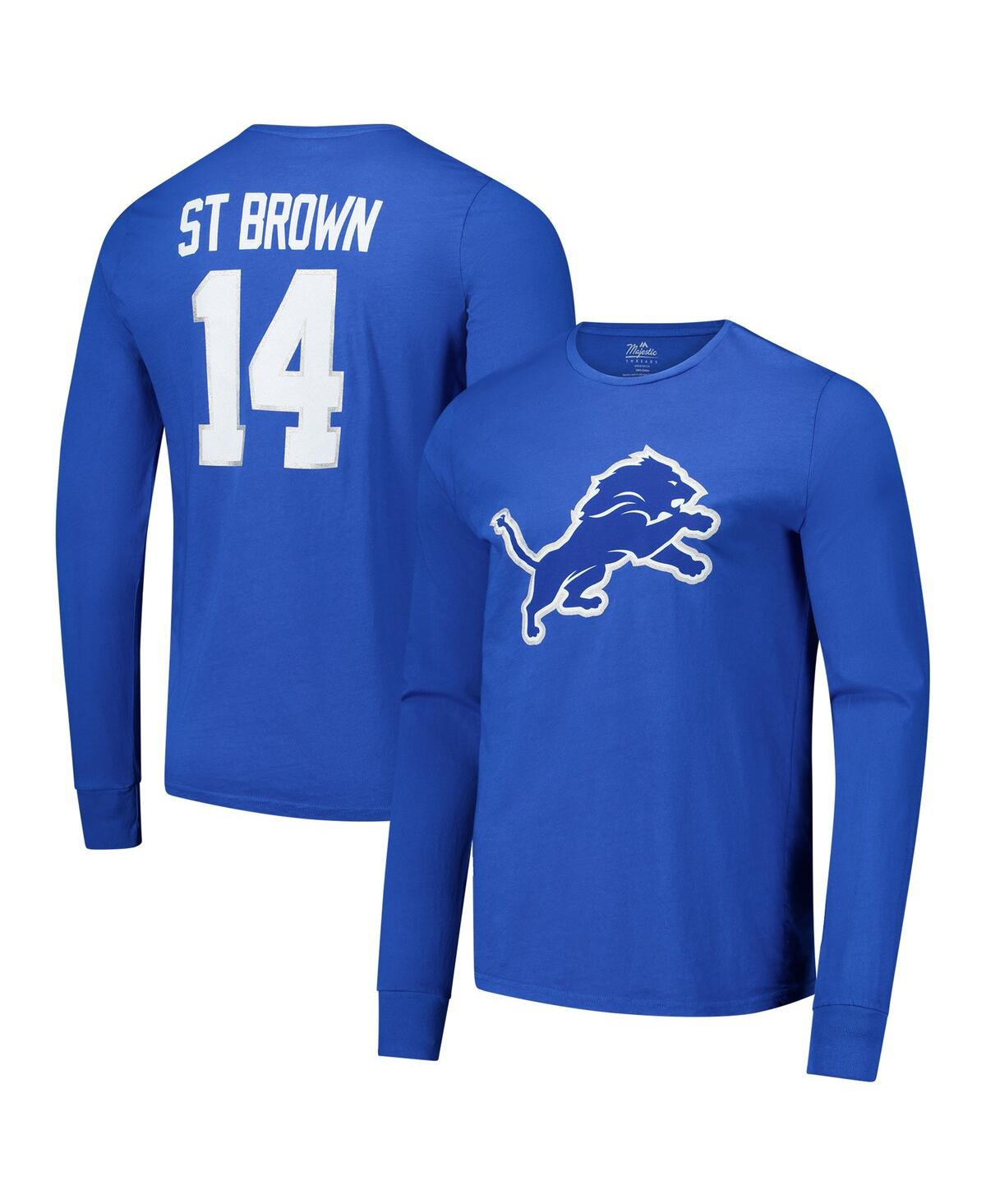 Click here for Majestic Mens Blue Amon-Ra St. Brown Detroit Lions... prices