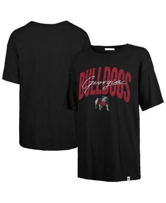 '47 Brand Women's Black Georgia Bulldogs Muse Sadie T-Shirt - Macy's