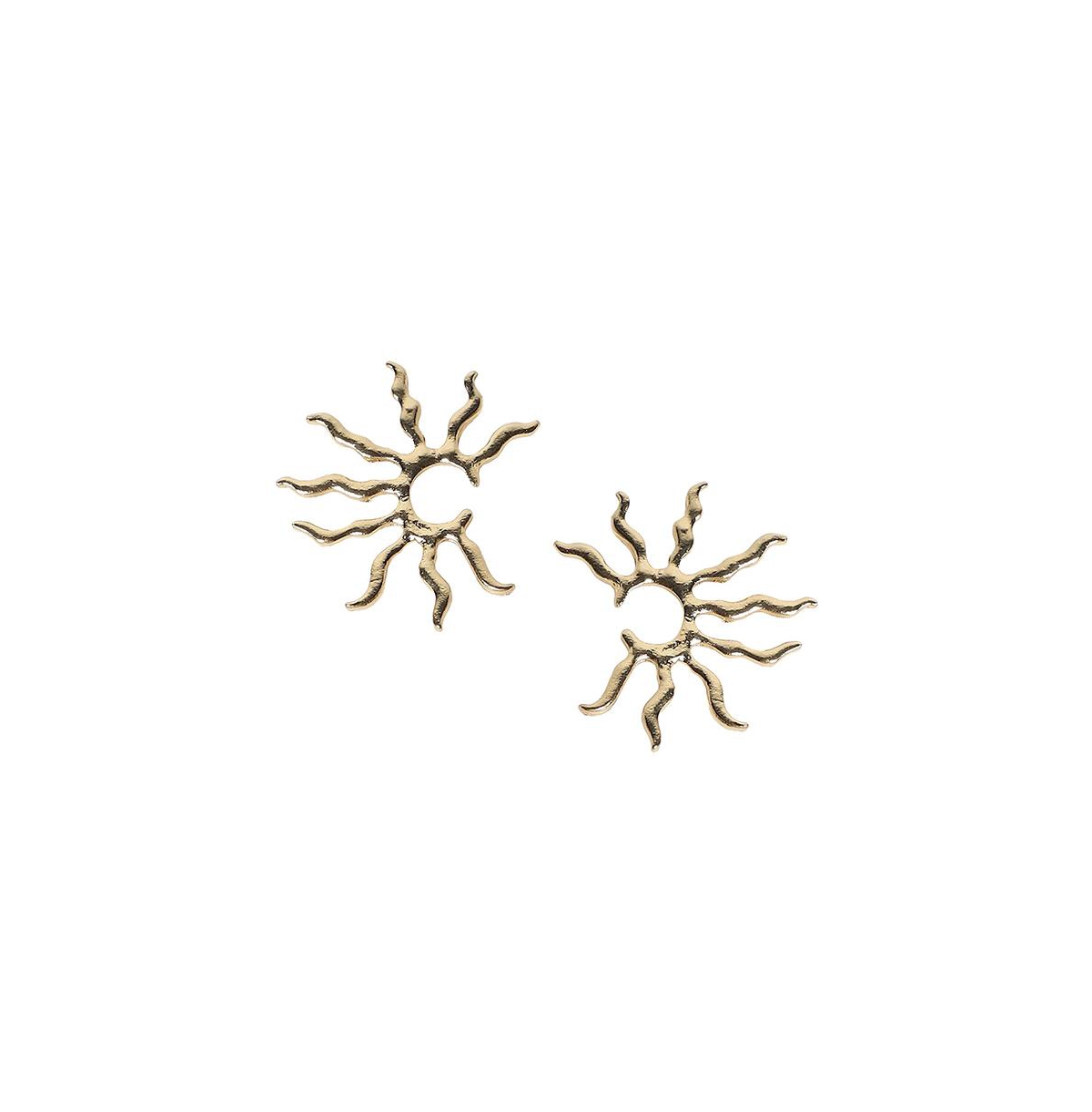 Click here for Gleaming Sun Drop Earrings - Gold prices