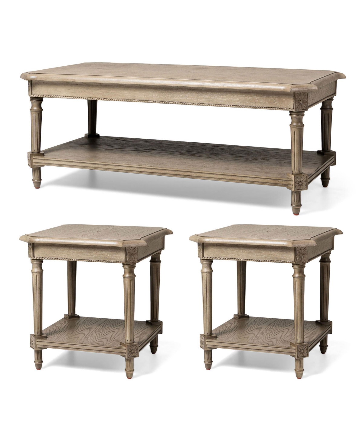 Click here for Maven Lane Pullman Traditional Wooden Coffee and 2... prices