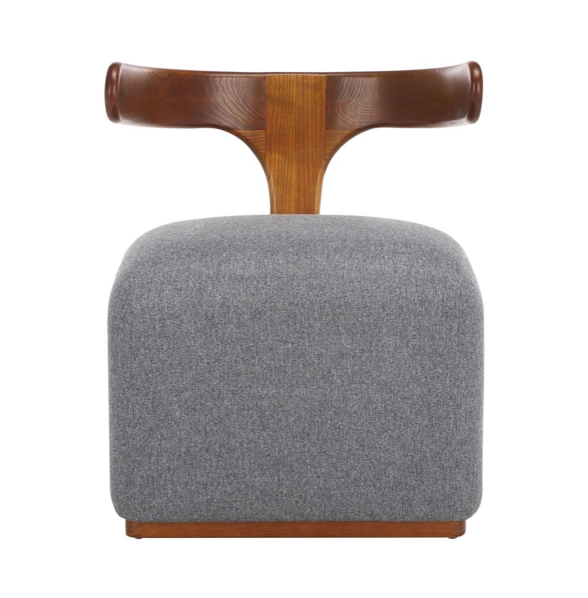 Click here for Oreus Accent Chair - Grey / walnut prices