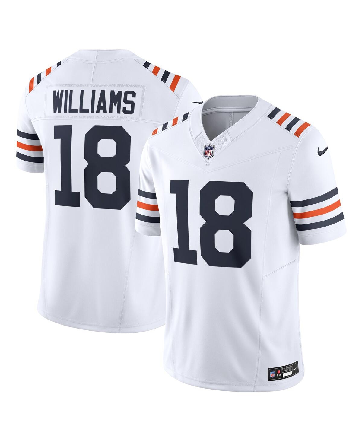 Click here for Nike Mens Caleb Williams White Chicago Bears Vapor... prices