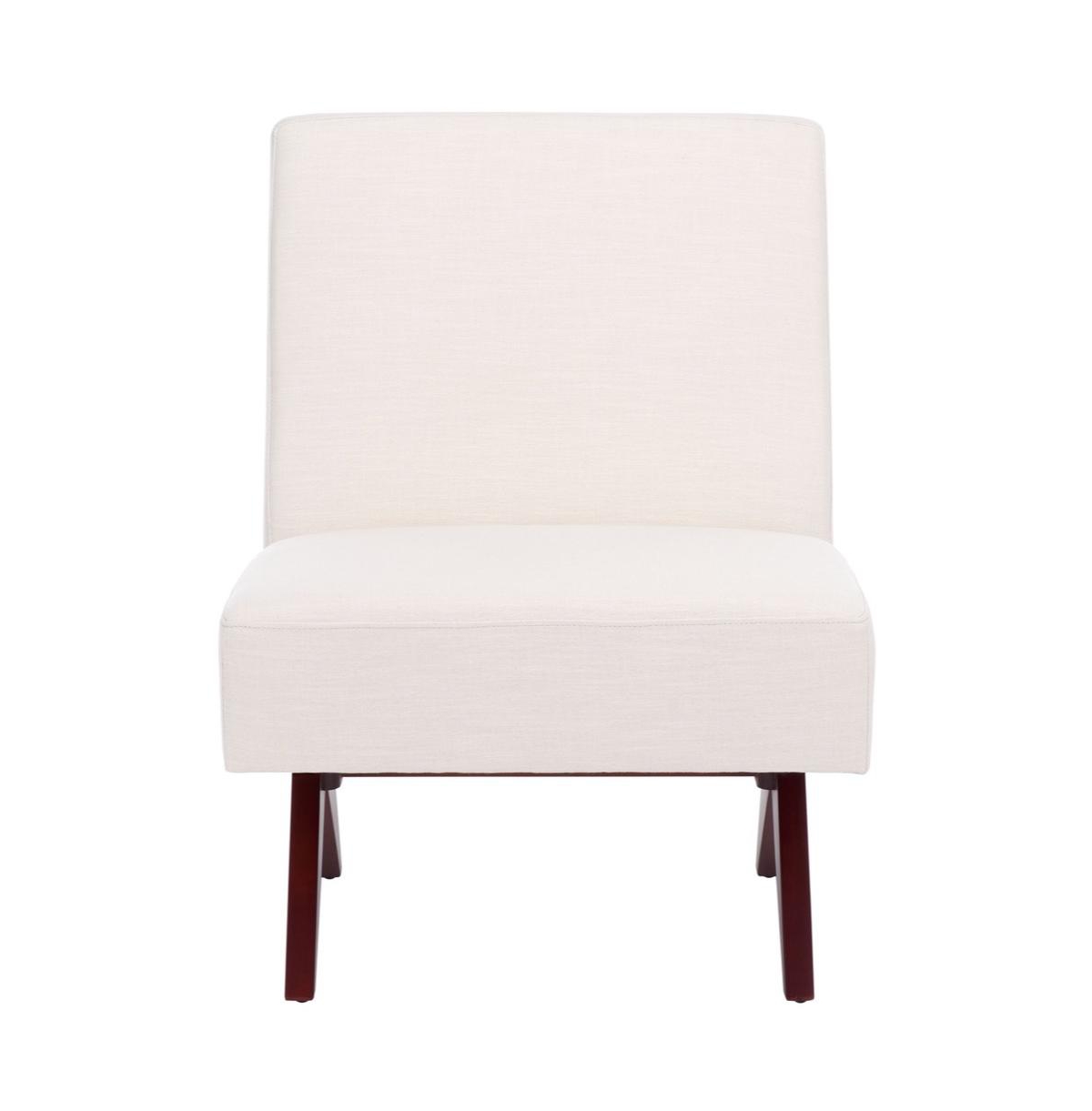 Click here for Oliviadella Accent Chair - Bone / walnut prices