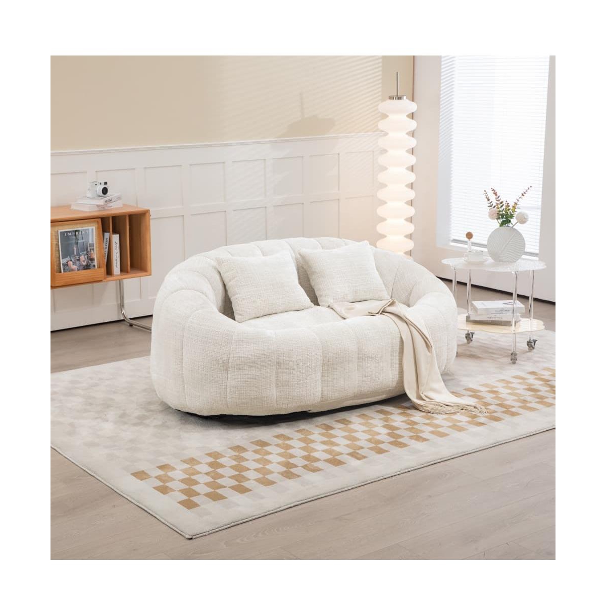 Click here for Bean Bag Chair Sofa  Memory Foam Lazy Lounger for... prices