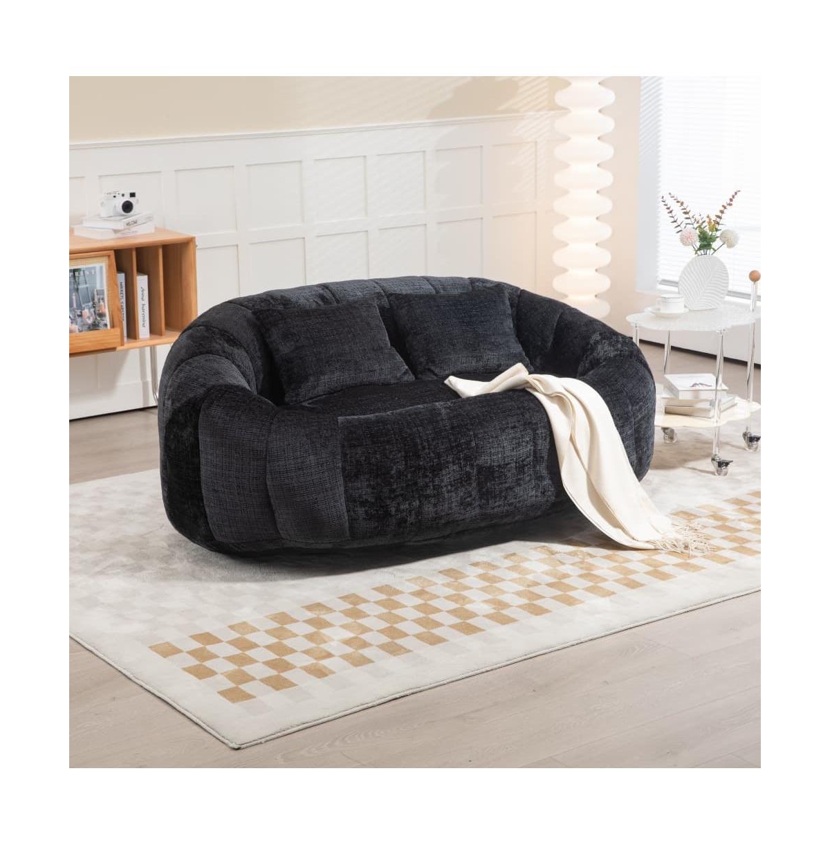 Click here for Bean Bag Chair Sofa  Memory Foam Lazy Lounger for... prices