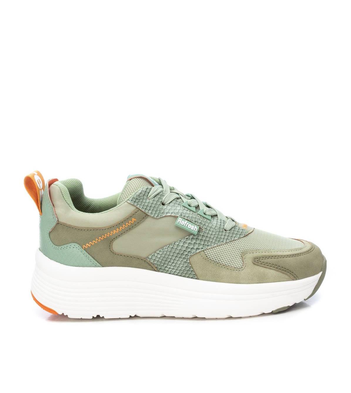 Click here for Womens Casual Sneakers By Xti - Aqua/ olive prices