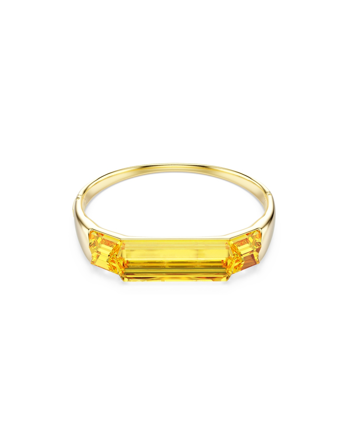 Click here for Swarovski Lucent Gold-Tone Plated Bangle Bracelet... prices
