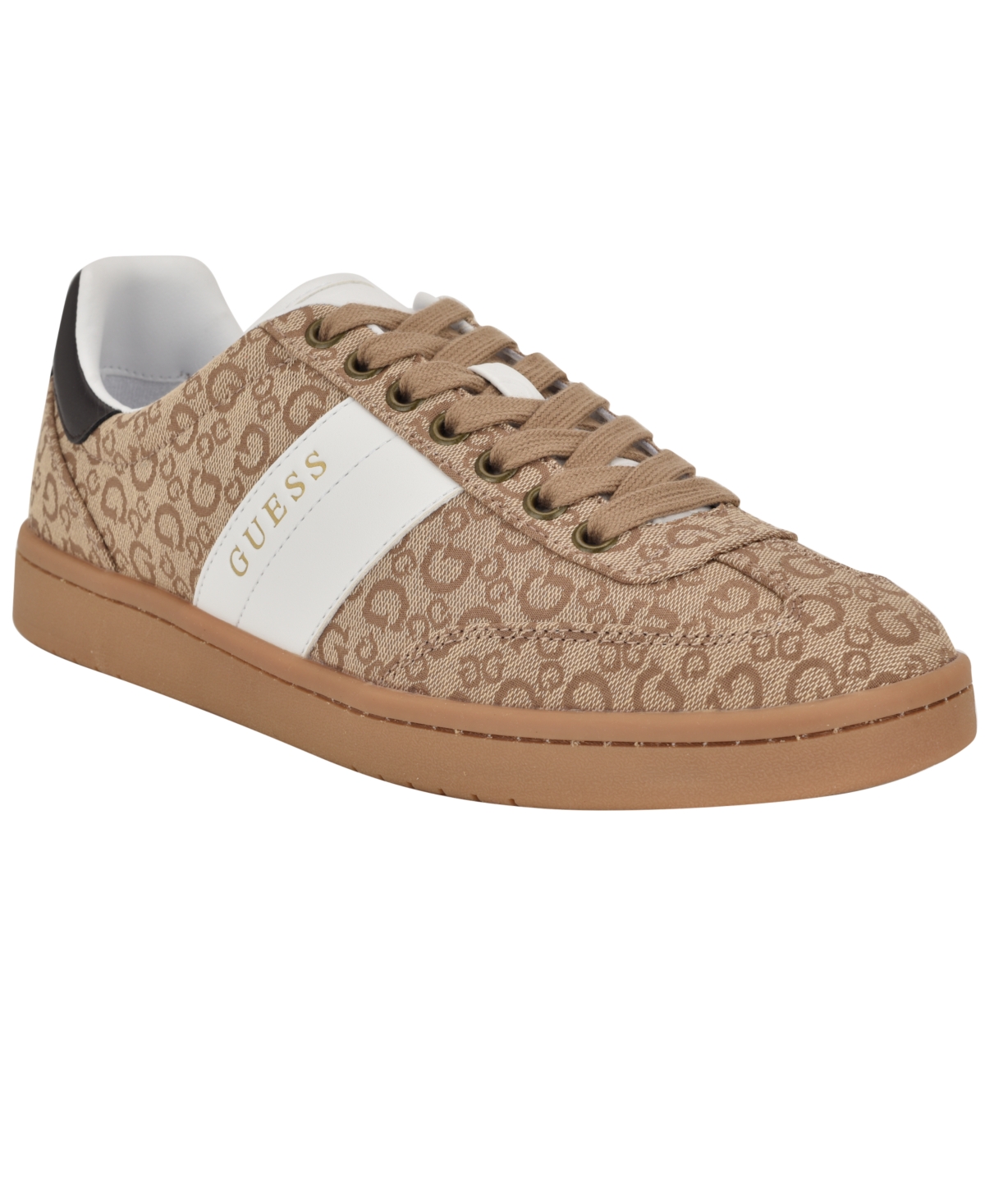 Click here for Guess Mens Levy Lace Up Fashion Sneakers - Light b... prices