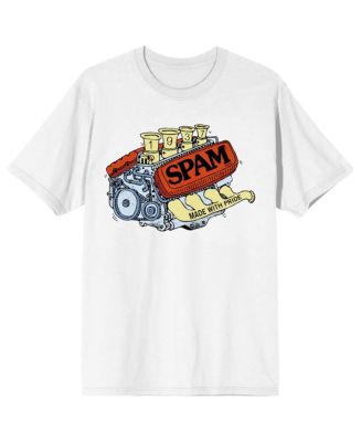 The Original Spam 1937 Made With Pride Machine Men's White T-Shirt - Macy's
