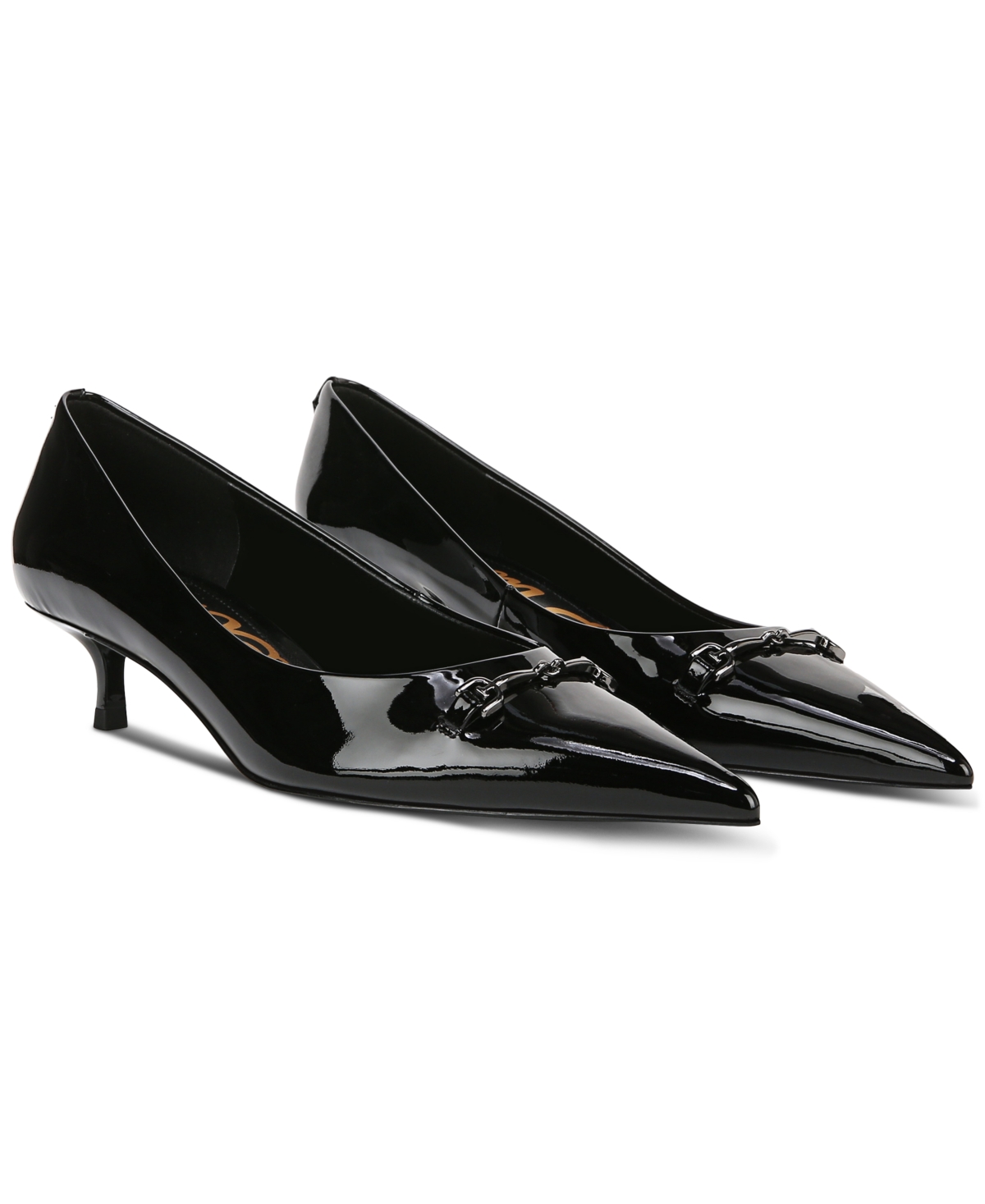 Click here for Sam Edelman Womens Kaya Pumps - Black Patent prices
