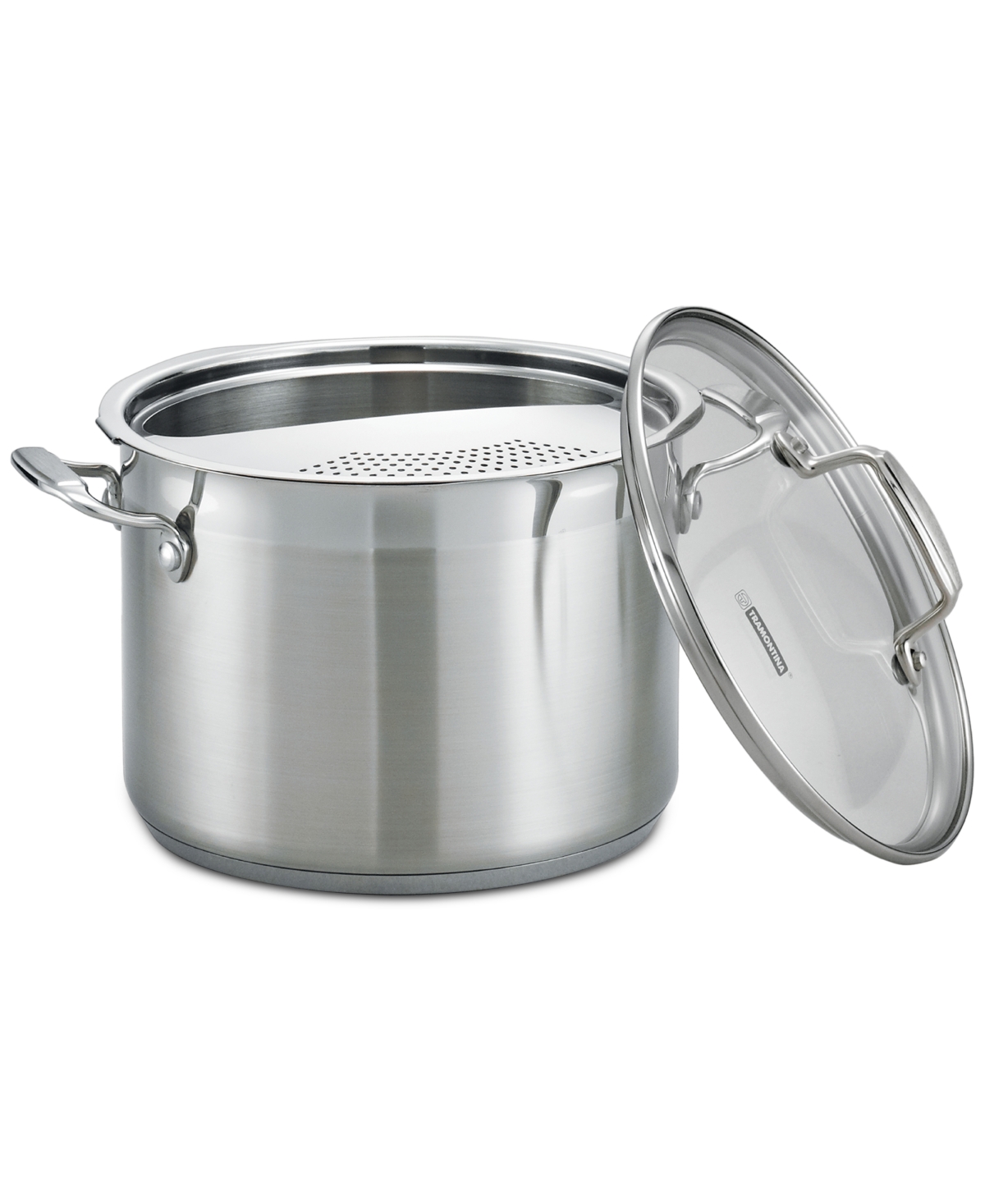 Click here for Tramontina Tri-Ply Clad Stainless Steel 6-Qt Pasta... prices