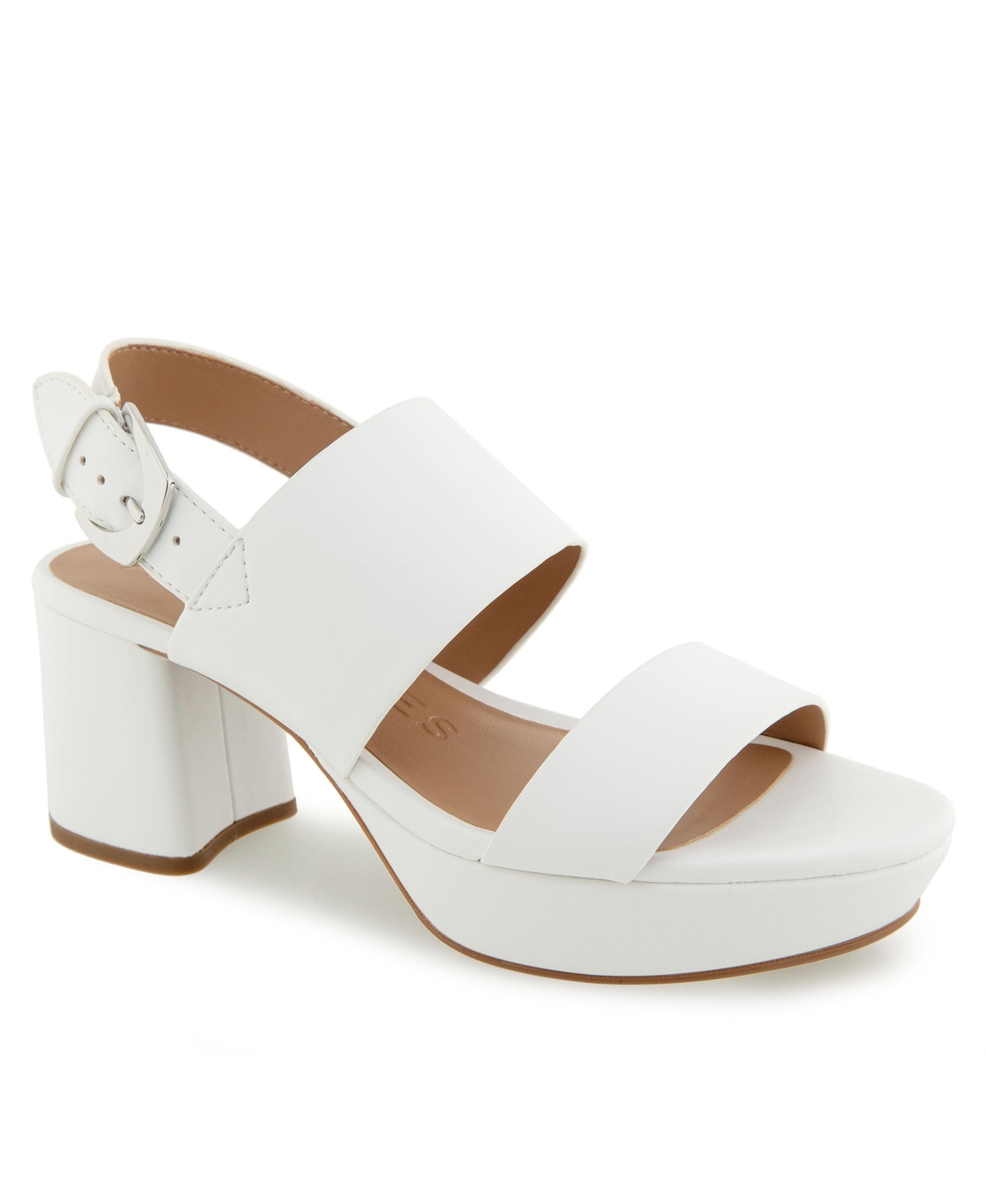 Click here for Aerosoles Womens Camilia Round Toe Platform Sandal... prices