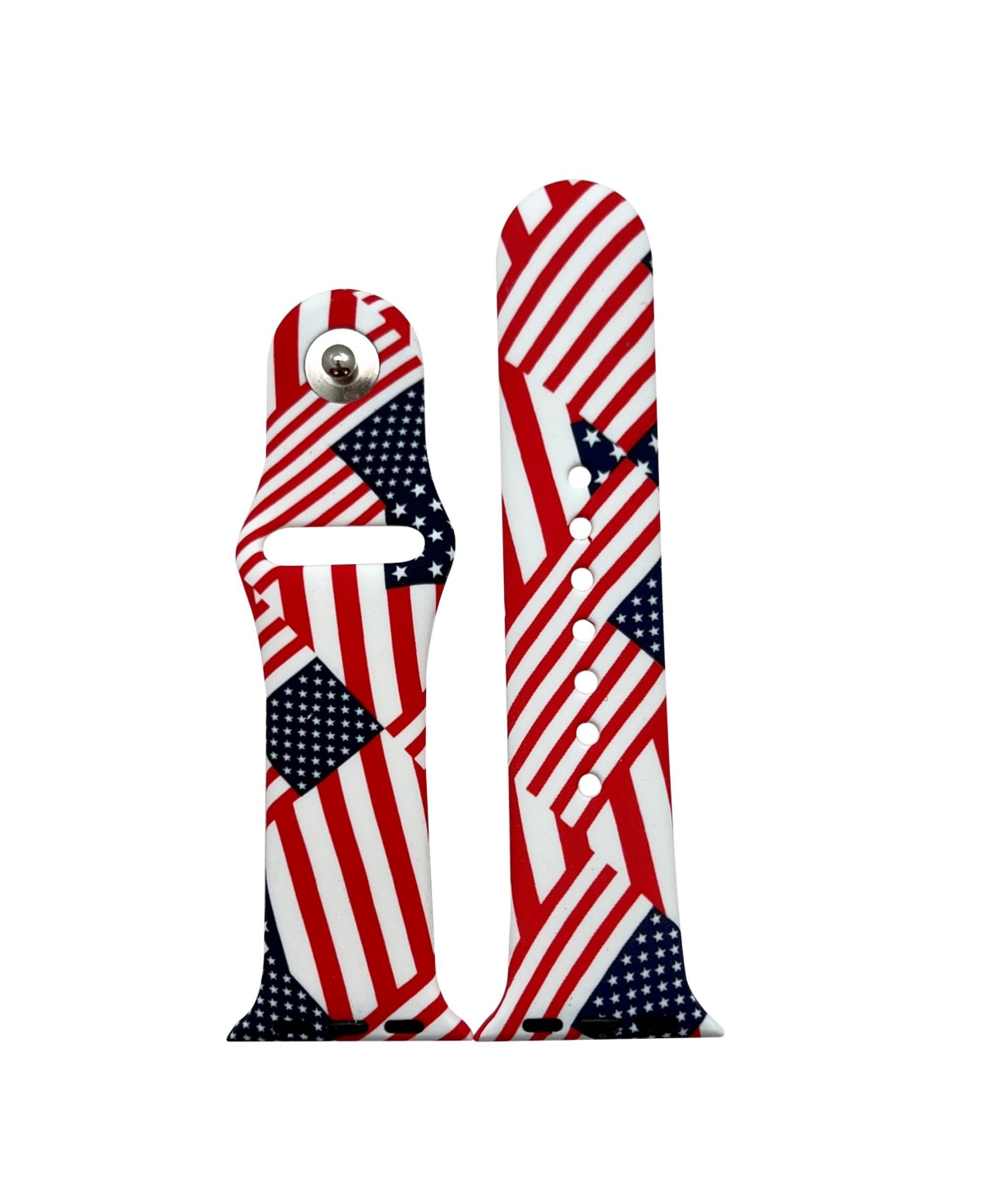 Click here for Olivia Pratt American Flag Printed Silicone Apple... prices