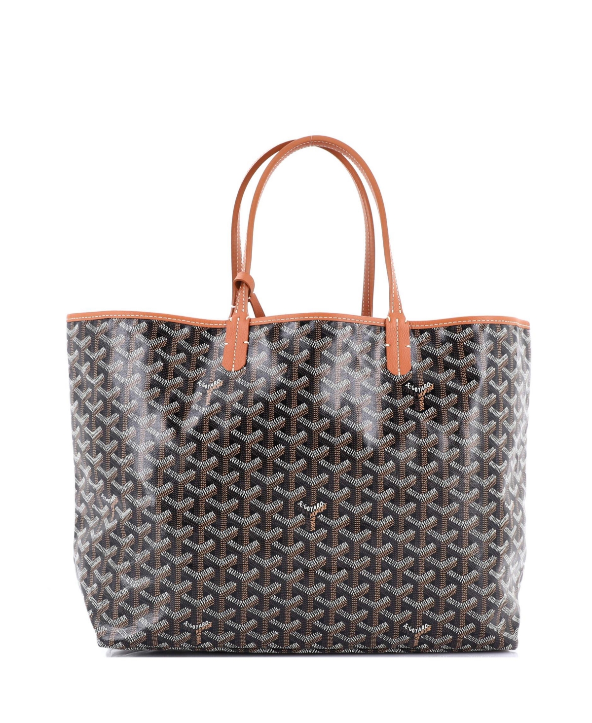 Click here for Pre-Owned Goyard Pm Saint Louis Tote Coated Canvas... prices