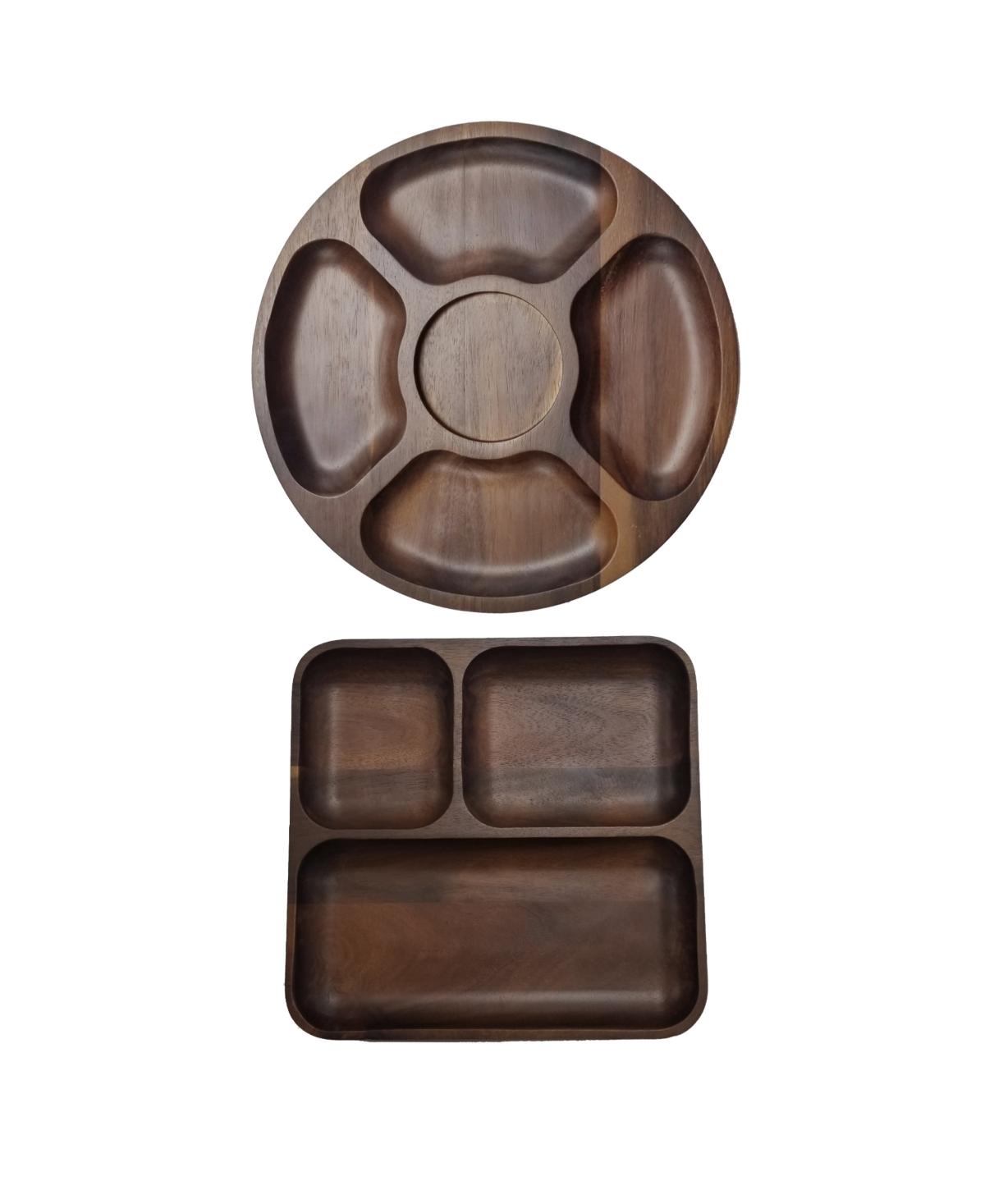 Click here for BergHOFF Acacia Wood 2-Pc. Divided Tray and Servin... prices