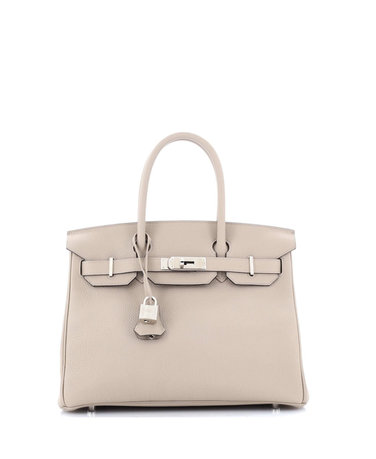 Click here for Pre-Owned HERMES Birkin 30 Handbag Grey Togo with... prices