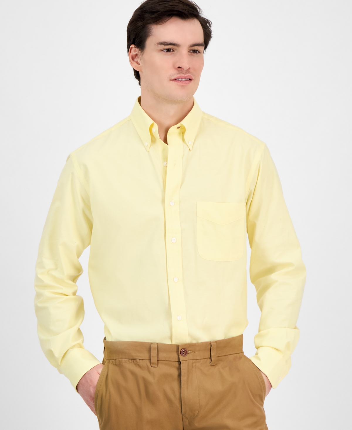 Click here for Club Room Mens Regular Fit Pinpoint Dress Shirt  C... prices