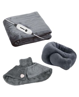 Ultimate Cozy Comfort & Relaxation Bundle – Heated Blanket, Neck ...