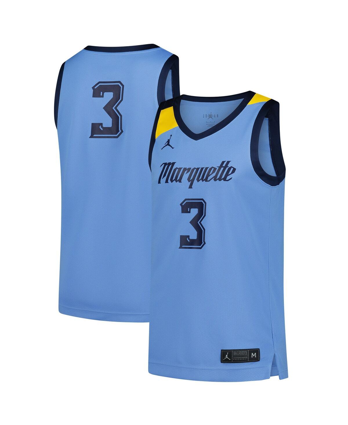 Click here for Jordan Mens 3 Blue Marquette Golden Eagles Replica... prices