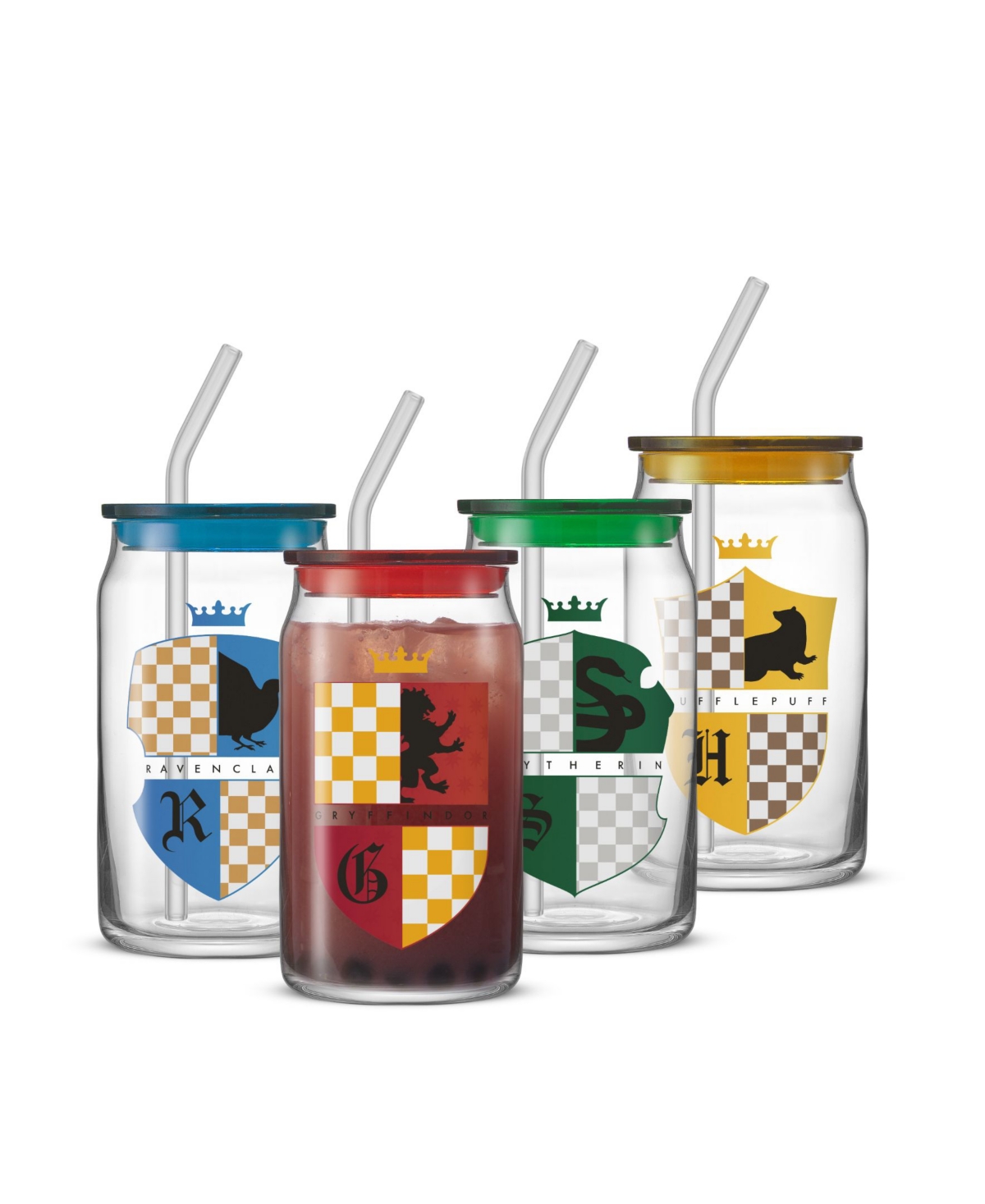 Click here for JoyJolt Harry Potter House Crests Tumbler Glasses... prices