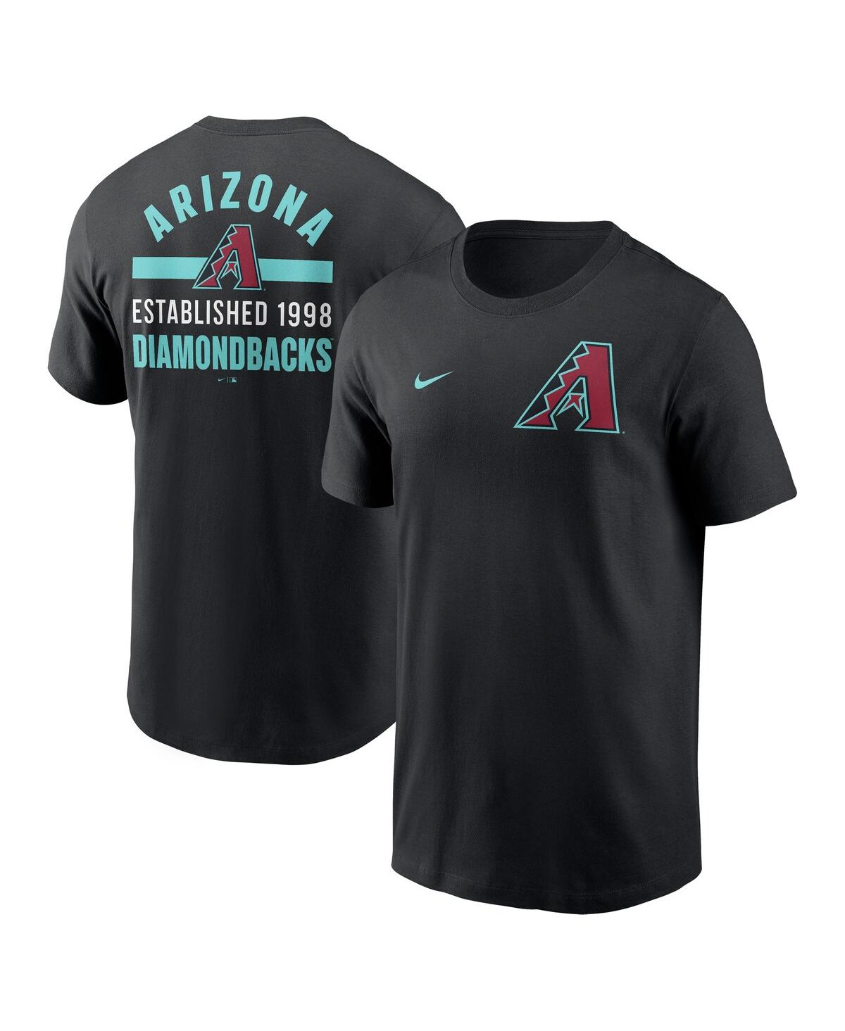 Click here for Nike Mens Black Arizona Diamondbacks 2-Hit T-Shirt... prices