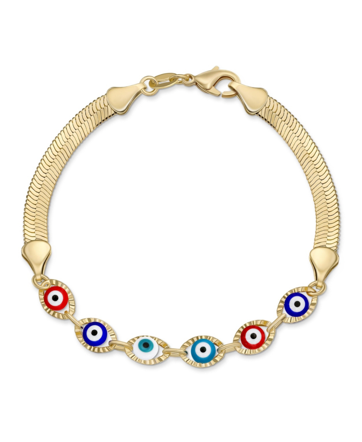 Click here for Bling Jewelry Amulet Multi-Color Evil Eye Strand B... prices