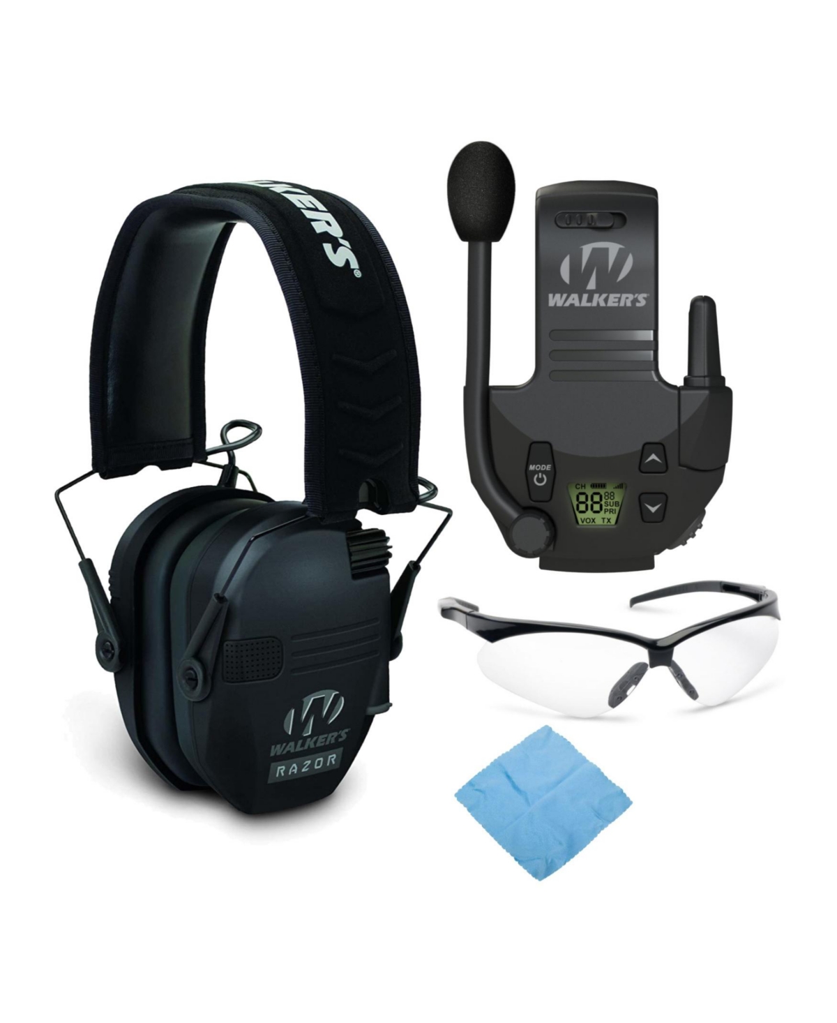 Click here for Walkers Razor Slim Electronic Muff (Black) Bundle... prices