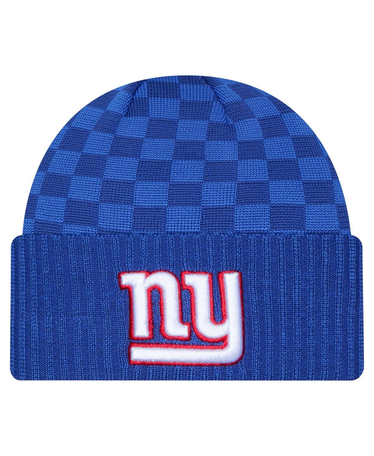 Click here for New Era Mens Royal New York Giants Checkered Cuffe... prices