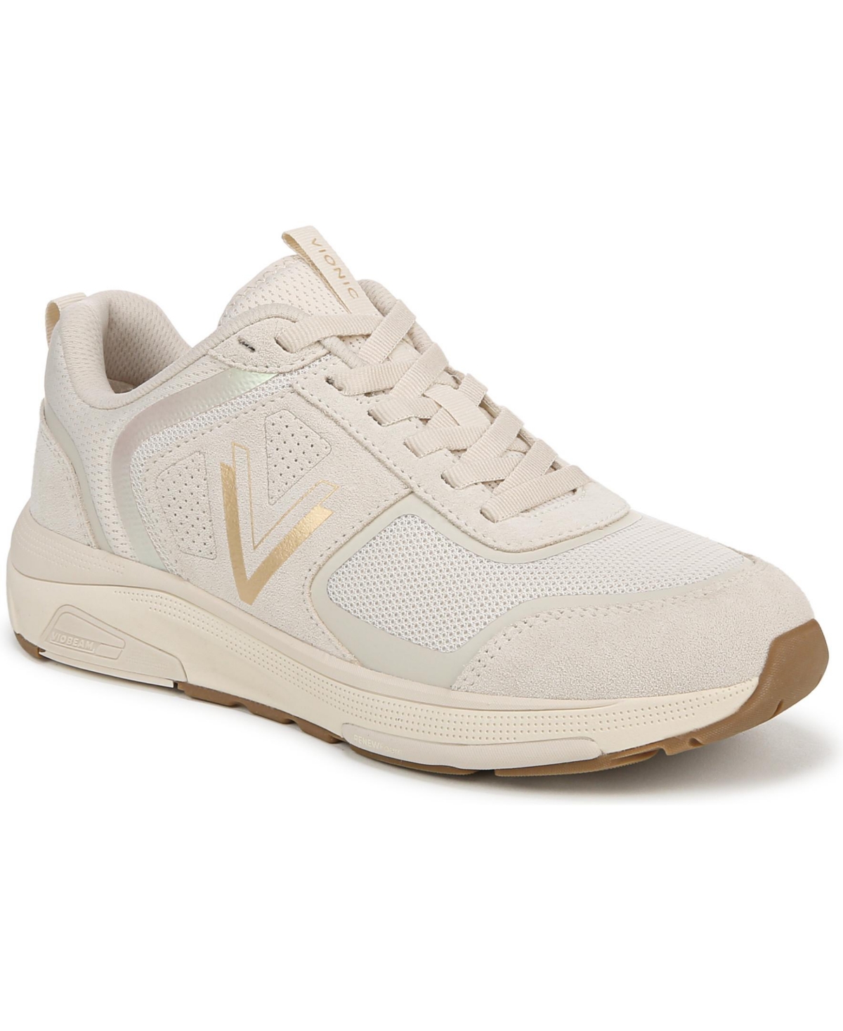 Click here for Vionic Womens Walk Strider 001 Walking Shoes - Cre... prices