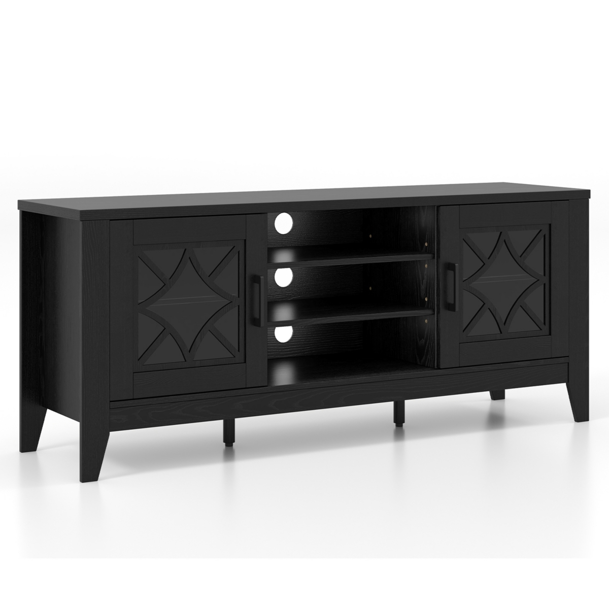 Click here for Farmhouse Tv Stand for TVs with Up to 4 Adjustable... prices