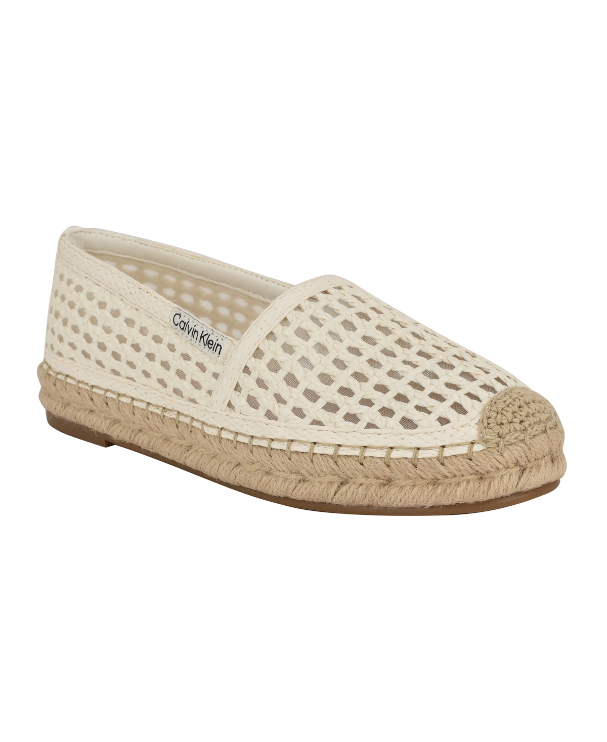 Click here for Calvin Klein Womens Presley Woven Slip-On Espadril... prices